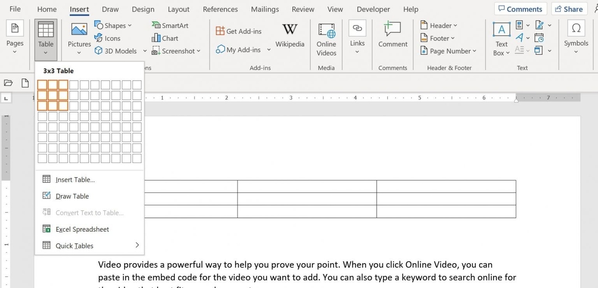 How to align tables using Quick Tables in Microsoft Word | TechRepublic