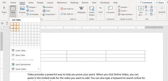 How to align tables using Quick Tables in Microsoft Word | TechRepublic