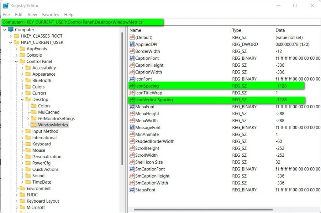 How to change icon spacing on the Windows 11 desktop - TechRepublic