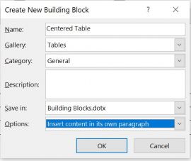 How to align tables using Quick Tables in Microsoft Word | TechRepublic