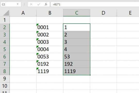 4 quick and easy ways to convert numbers stored as text to real numbers ...