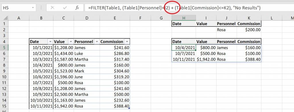 How to apply multiple filtering criteria by combining AND and OR ...