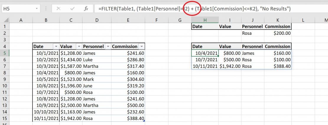 How to apply multiple filtering criteria by combining AND and OR ...