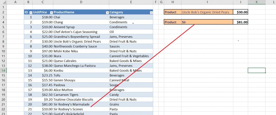 How to use wildcards with the XLOOKUP() function in Excel - TechRepublic