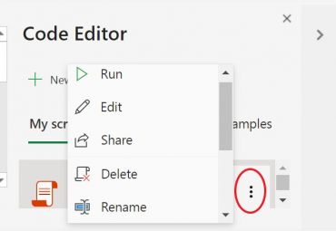 How to run script in Microsoft 365 Excel for the web | TechRepublic