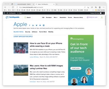Running Microsoft Edge on a Mac: The pros and cons