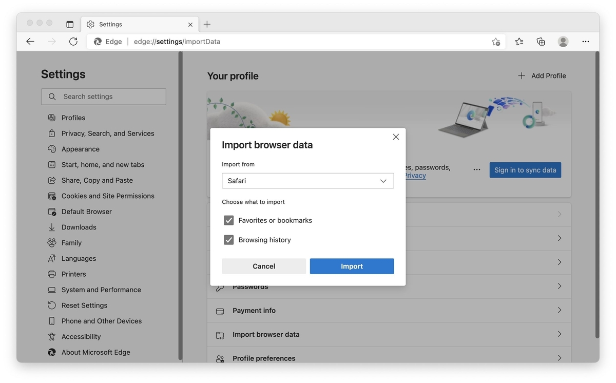 如何将 Safari 信息迁移到 Mac 上的 Microsoft Edge - Flnug.com