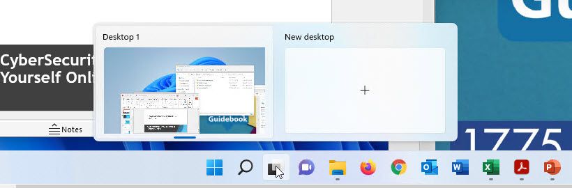 How to work with virtual desktops in Windows 11
