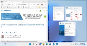 How to snap windows in Windows 11 - TechRepublic