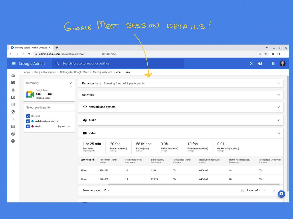 How to use the Google Meet quality tool to solve conferencing problems ...
