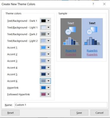 How to create and use the same Office themes across files in Microsoft 365