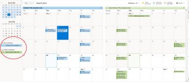 How to view multiple calendars at the same time in Outlook - TechRepublic