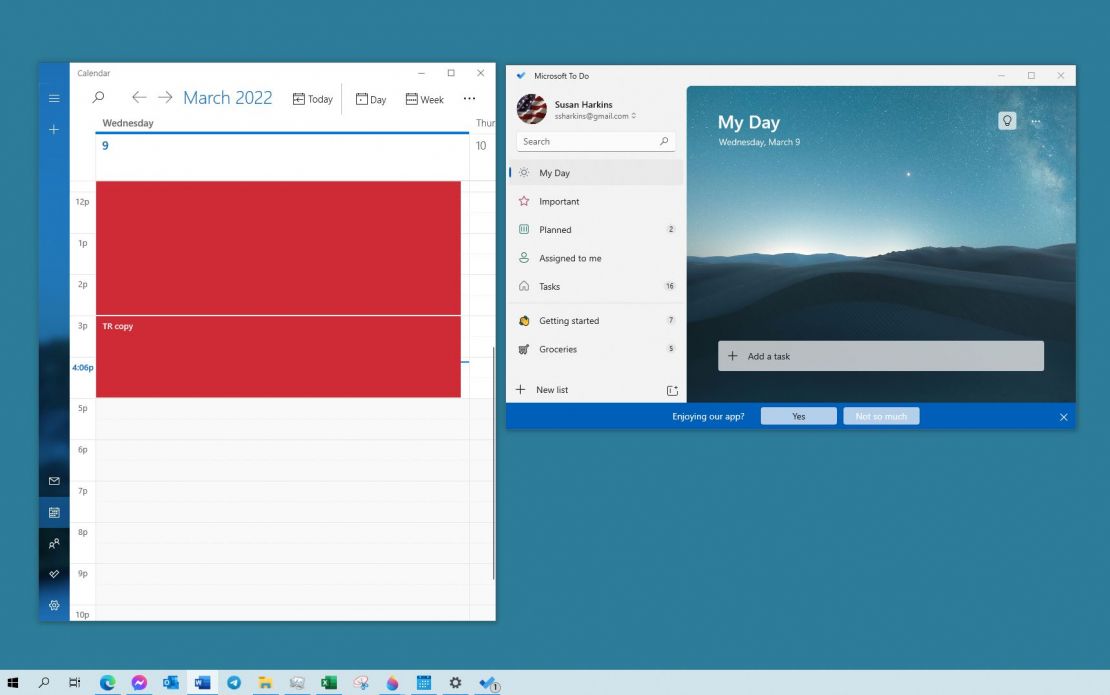 How to pin a calendar to your desktop in Outlook - TechRepublic