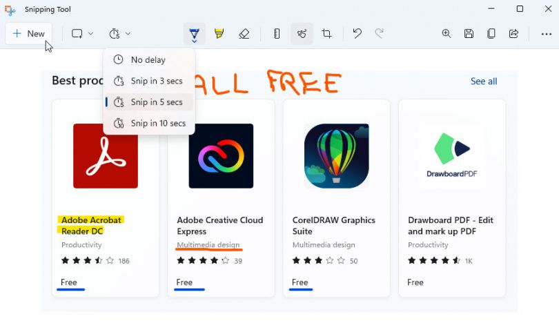 How to take screenshots in Windows 11 with the Snipping Tool | TechRepublic