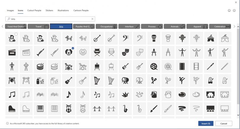 How to insert icons in Microsoft Word to add a bit of flair