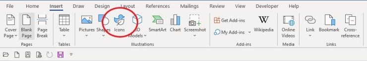 How to insert icons in Microsoft Word to add a bit of flair