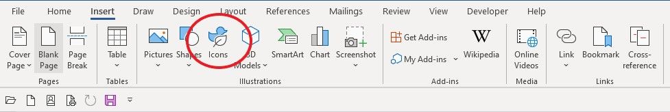 How to insert icons in Microsoft Word to add a bit of flair