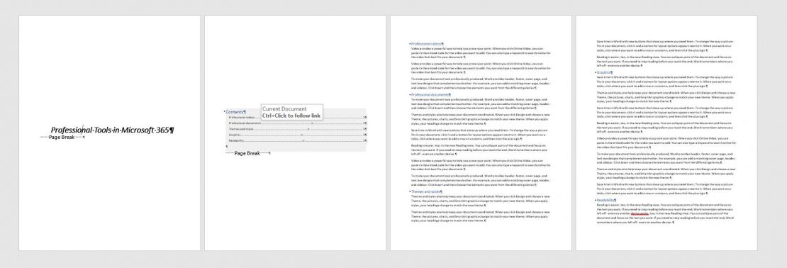 How to start page numbers after the first few pages in a Word document ...