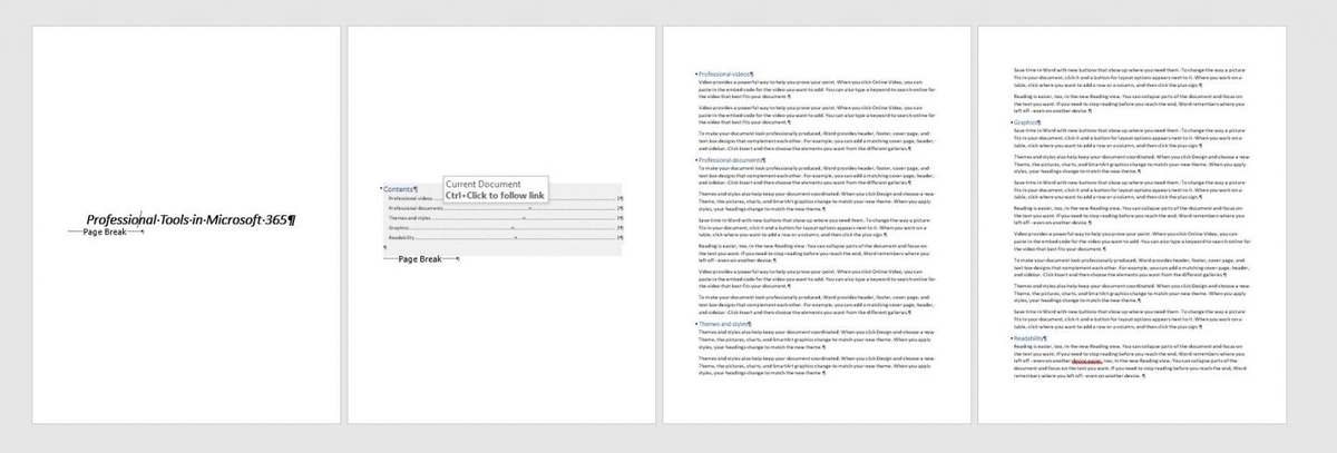 How to start page numbers after the first few pages in a Word document ...