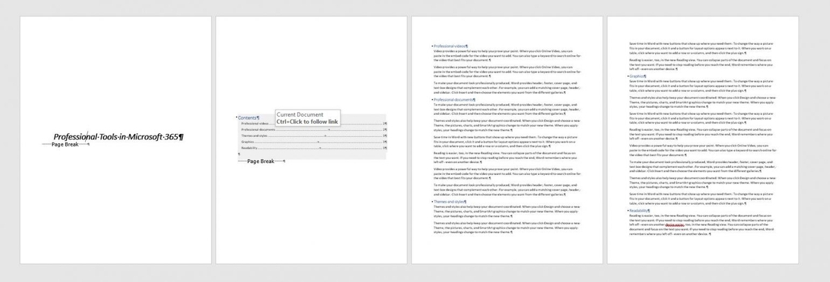 How to start page numbers after the first few pages in a Word document ...