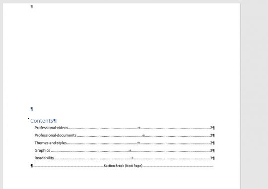 How to start page numbers after the first few pages in a Word document ...