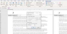 How to start page numbers after the first few pages in a Word document ...