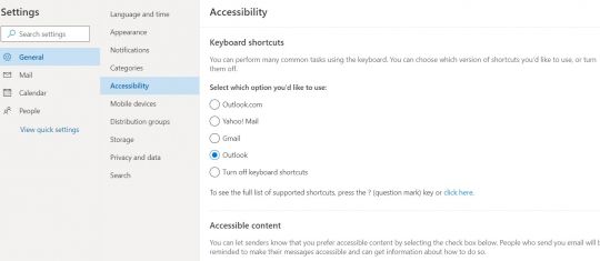 Microsoft 365: Keyboard shortcuts for Outlook on the web | TechRepublic