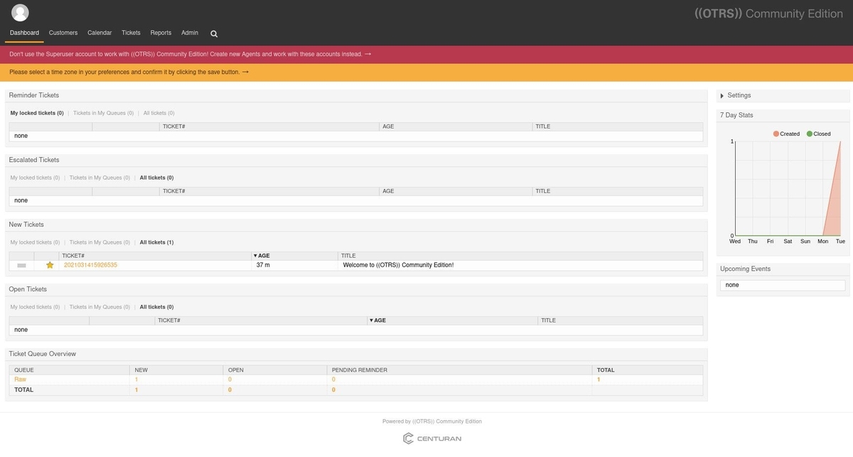 How to install the OTRS community edition help desktop platform on ...