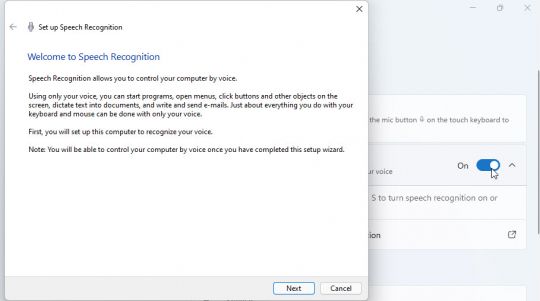 How to use voice dictation in Windows 11