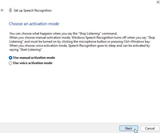 How to use voice dictation in Windows 11