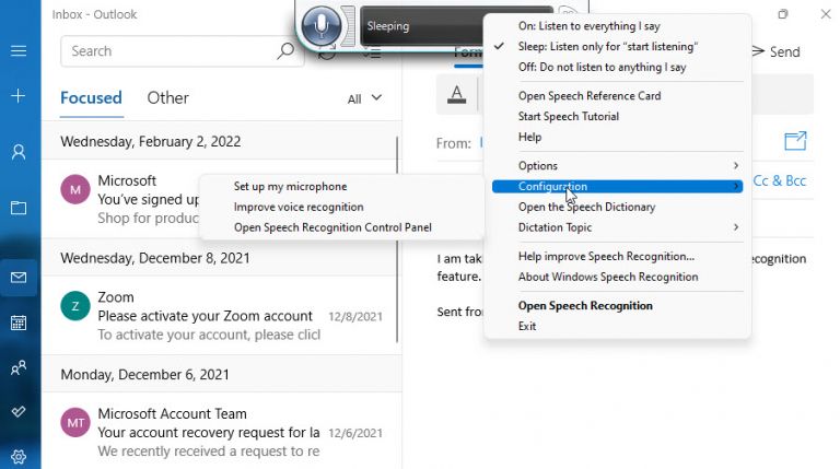 How to use voice dictation in Windows 11
