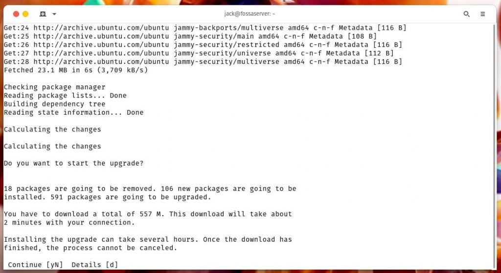 How to upgrade Ubuntu Server from 20.04 to 22.04