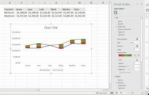 How to create a floating bar chart in Excel | TechRepublic
