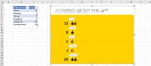 How to create a fun people chart in Excel