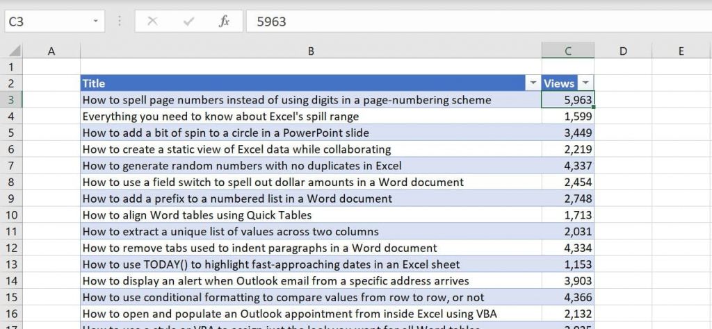 How to calculate rank in an Excel sheet | TechRepublic