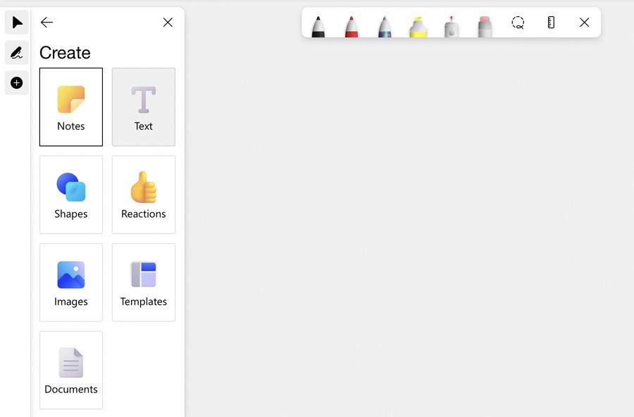 How to use Microsoft Whiteboard on a PC or mobile device