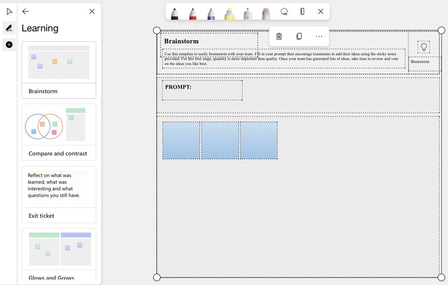 How to use Microsoft Whiteboard on a PC or mobile device