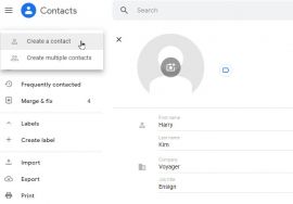 How to manage your Google Contacts