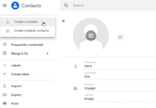 How to manage your Google Contacts