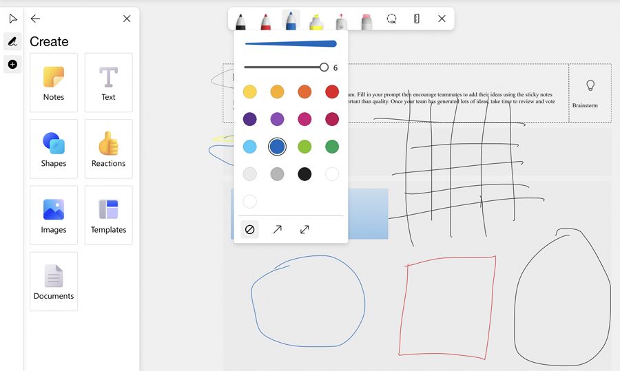 How to use Microsoft Whiteboard on a PC or mobile device