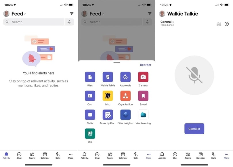 How to use the Walkie-Talkie feature in Microsoft Teams - TechRepublic