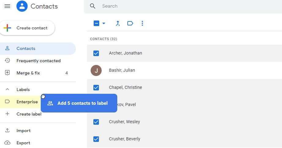 How to manage your Google Contacts