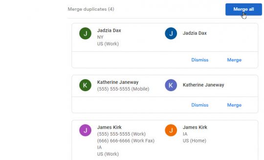 How to manage your Google Contacts