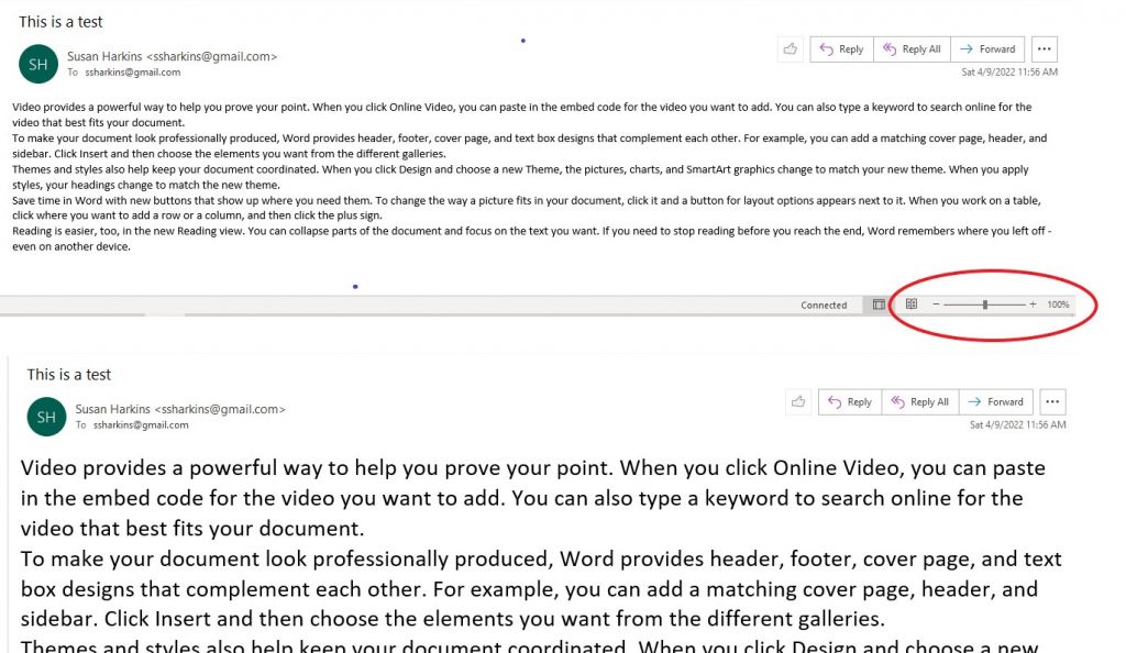 如何在 Microsoft Outlook 中設定和儲存縮放設定 - Flnug.com