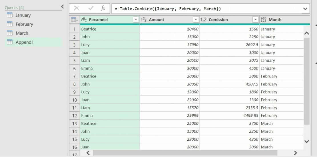 How To Combine Data Ranges With Microsoft Power Query In Excel