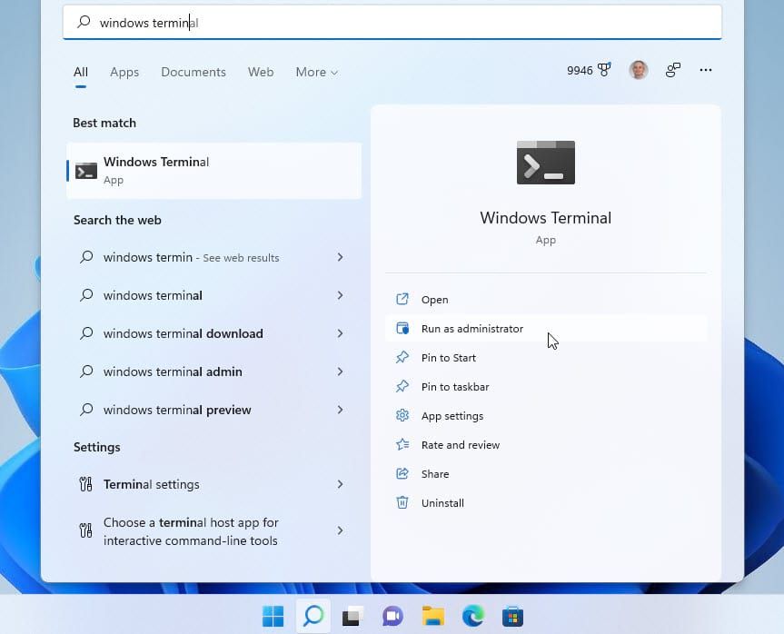 How to use Windows Terminal in Windows 11