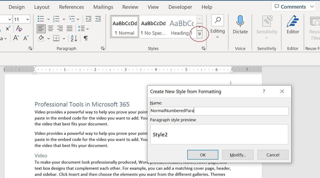 How to automatically number paragraphs using a style in Word - TechRepublic