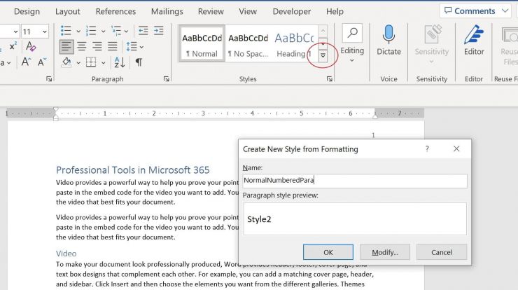How to automatically number paragraphs using a style in Word | TechRepublic
