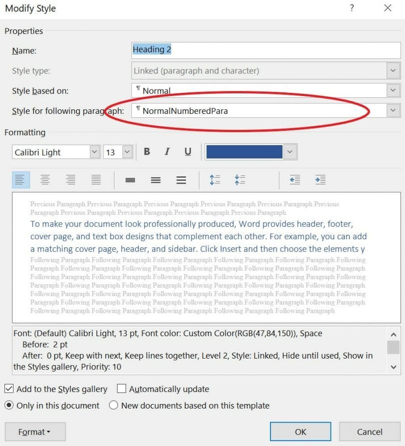 How To Automatically Number Paragraphs Using A Style In Word Techrepublic