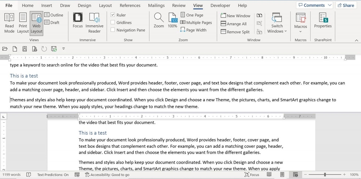 How to work more productively using Word’s Split feature | TechRepublic